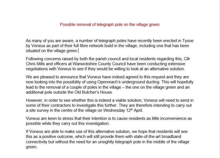 Home | Tysoe Parish & Community